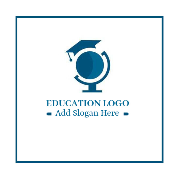 White Professional Education Logo, Education Logo, Educational Logo ...