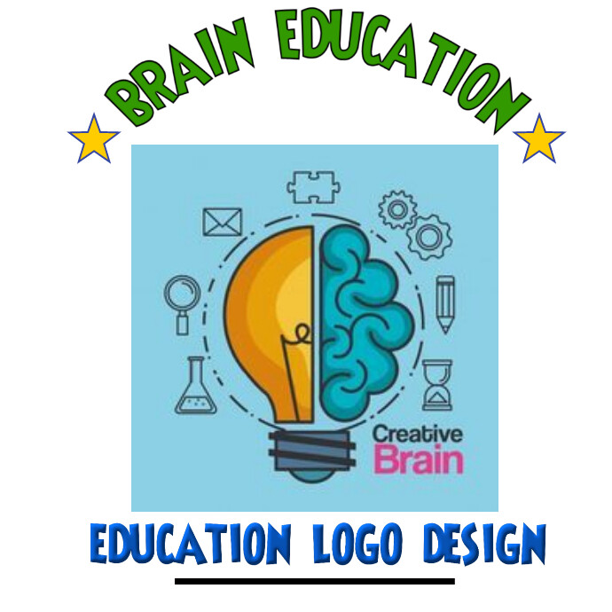 Copy of White Professional Education Logo Design Logo | PosterMyWall