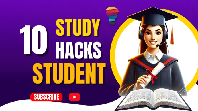 White Professional Education Youtube Thumbnail Template | PosterMyWall
