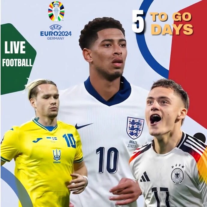 White Professional Euro 2024 Instagram Post Template | PosterMyWall