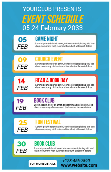 White Professional Event Promotion Tabloid Tabloid Template | PosterMyWall