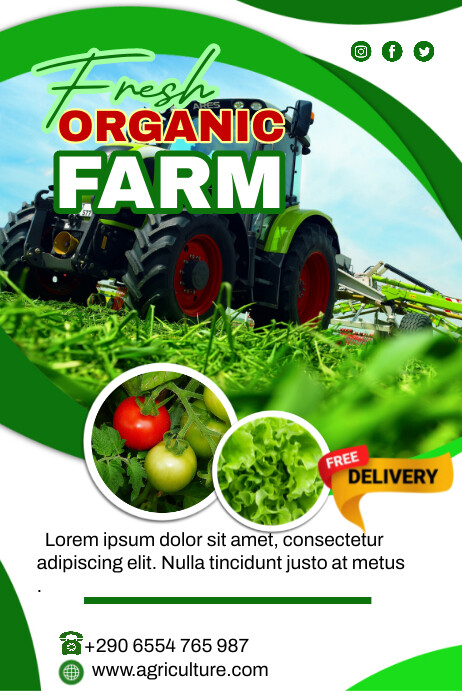 Copy of White Professional Farm Poster | PosterMyWall