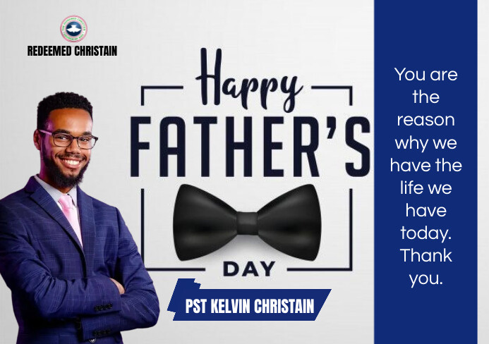 Copy of White Professional Father's Day A5 | PosterMyWall