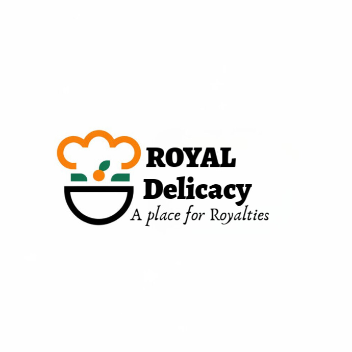 White Professional Food/kitchen Logo Template | PosterMyWall