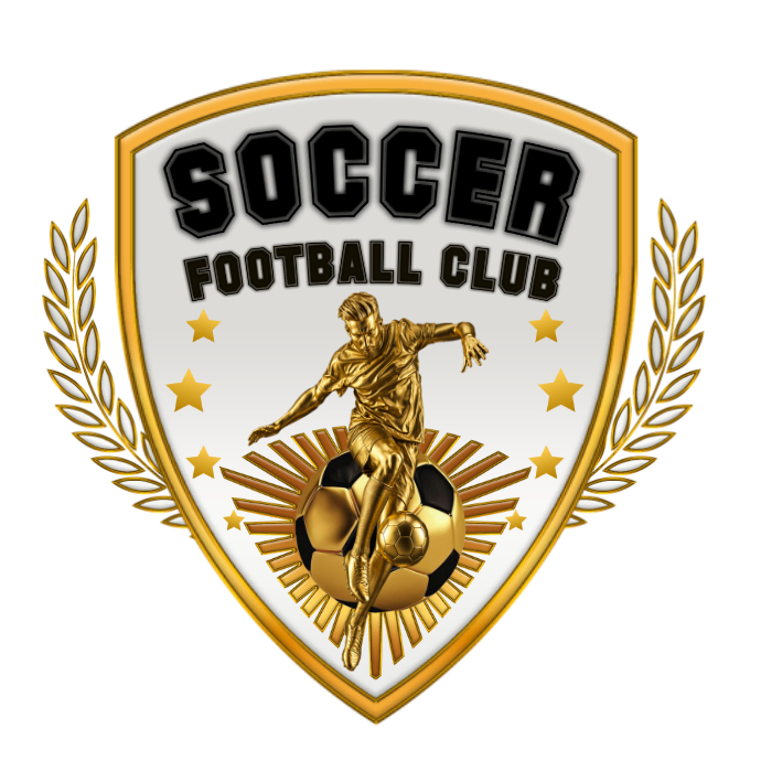 White Professional Football Club Logo Logo Template | PosterMyWall