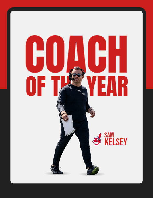 Copy of White Professional Football Coach Signing Flyer (us Letter ...