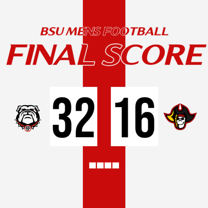 White Professional Football Game Final Score Instagram Post Template ...