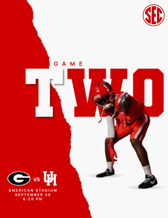 Copy of White Professional Football Gameday Flyer (us Letter ...