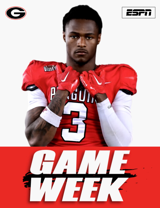 Copy of White Professional Football Gameday Flyer (us Letter ...