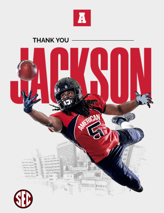 Copy of White Professional Football Gameday Flyer (us Letter ...