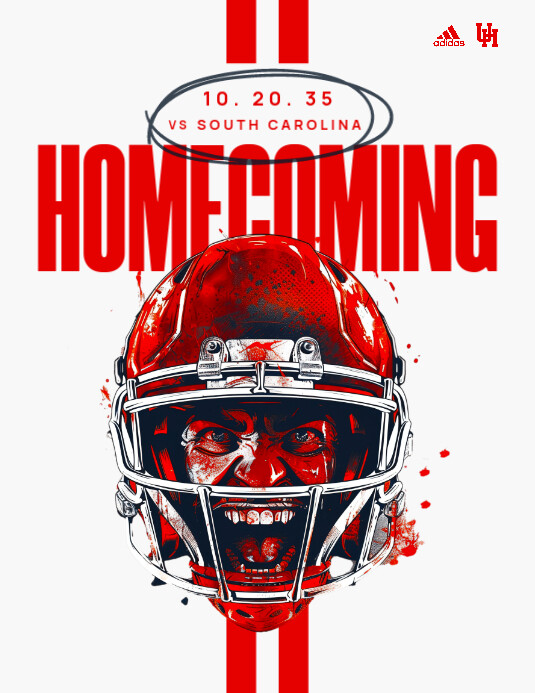 Copy of White Professional Football Gameday Flyer (us Letter ...