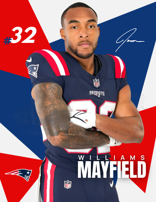 Copy of White Professional Football Gameday Flyer (us Letter ...