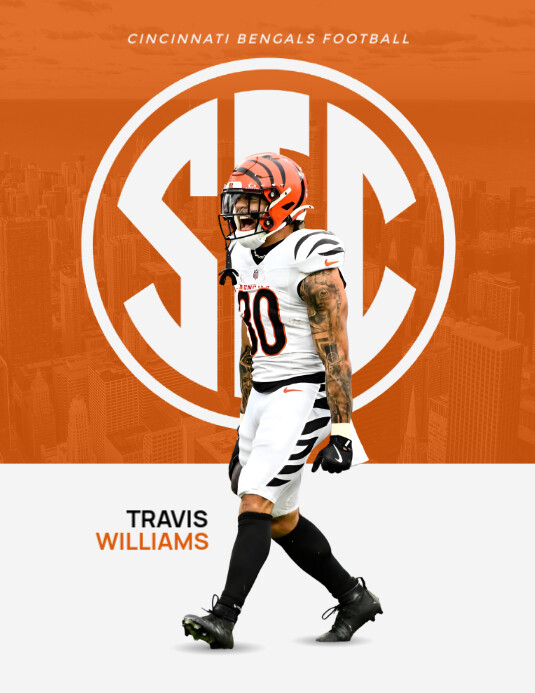 Copy of White Professional Football Gameday Flyer (us Letter ...