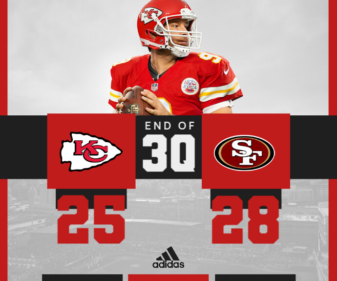 White Professional Football Gameday Medium Rectangle Template ...