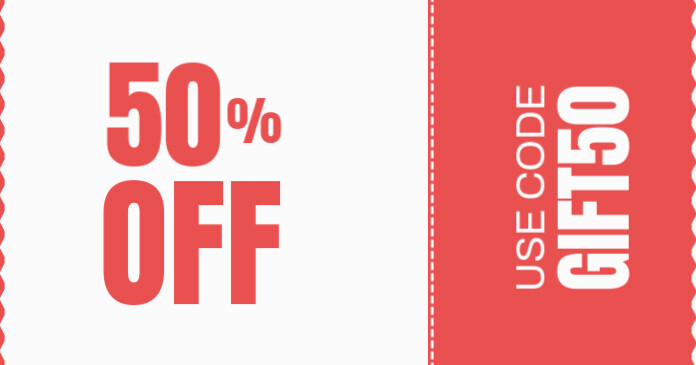 White Professional Gift Voucher Facebook Shared Image Template ...
