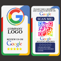 GOOGLE REVIEW TEMPLATE | PosterMyWall