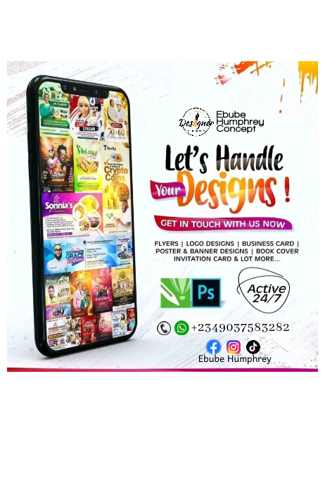 Copy of White Professional Graphics Flyer Poster | PosterMyWall