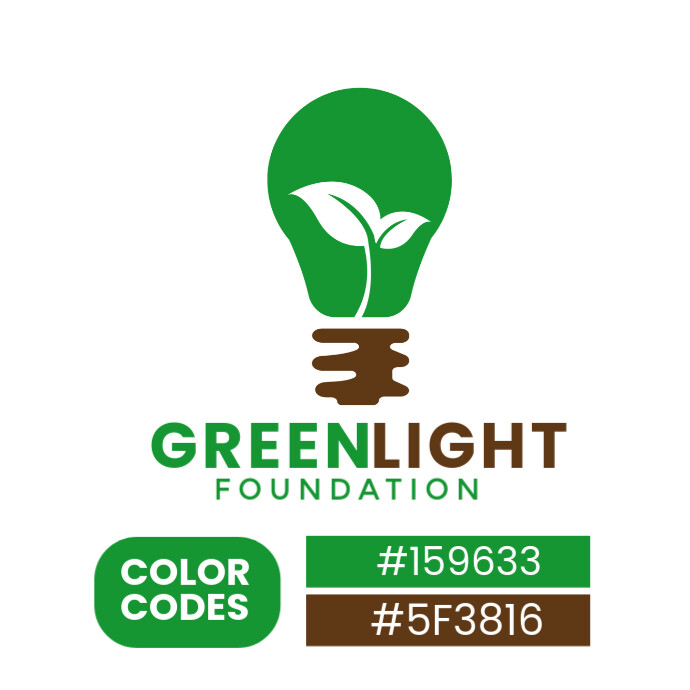 Copy of White Professional Greenlight Foundation Logo | PosterMyWall
