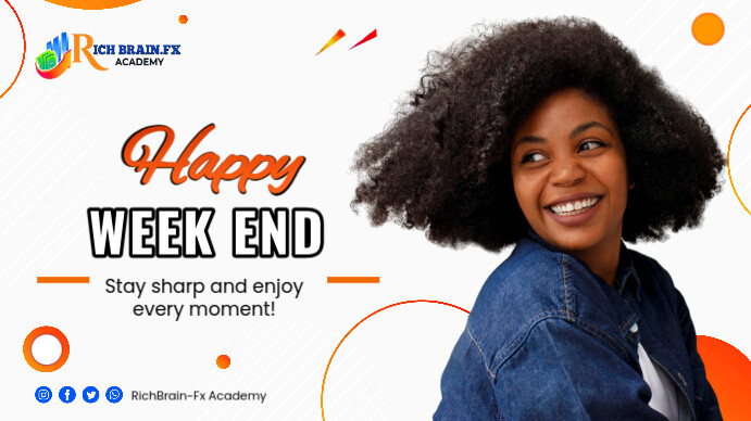 White Professional Happy Weekend Presentation (16:9) Template ...