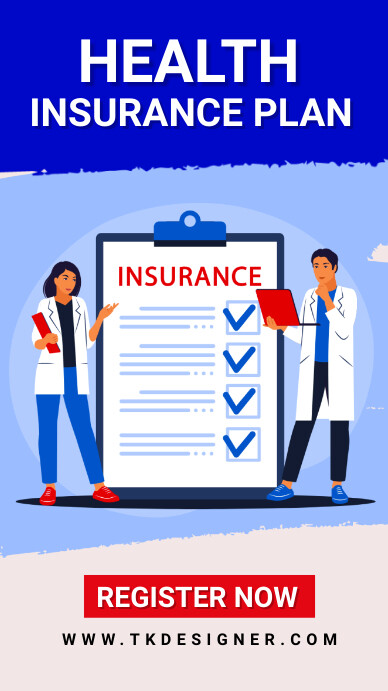White Professional Health Insurance Instagram Template | PosterMyWall