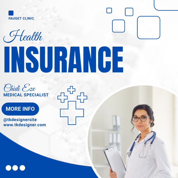 Plantilla de White Professional Health Insurance Instagram | PosterMyWall