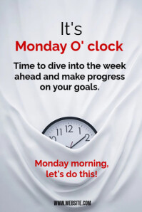 Hello Monday poster Template | PosterMyWall