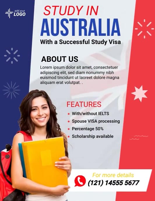 Plantilla de White Professional Higher Education Flyer (u | PosterMyWall