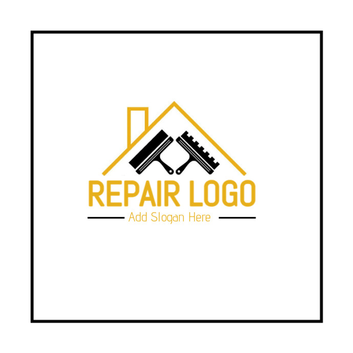 Plantilla de White Professional Home Repair Logo, Home Repair Logo ...
