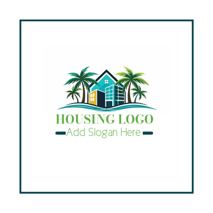 Plantilla de White Professional Housing Logo, Housing Logo, Housing Logo Design, Housing Logo ...