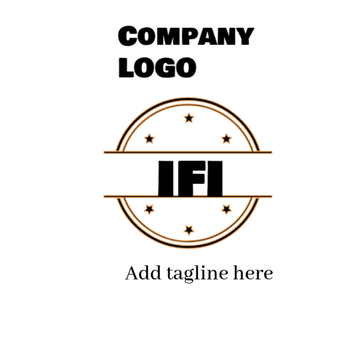 Plantilla de White Professional Ifi Logo | PosterMyWall