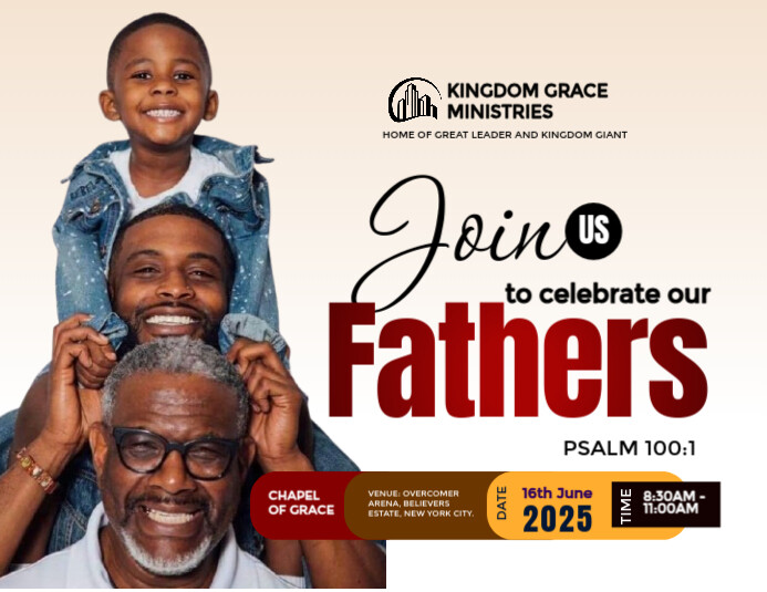 White Professional International Father S Day Flyer Us Letter Template Postermywall