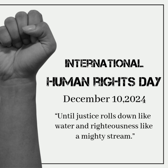 Copy of White Professional International Human Rights Day Instagram ...