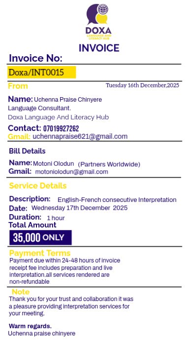 White Professional Invoice Instagram Story Template | PosterMyWall