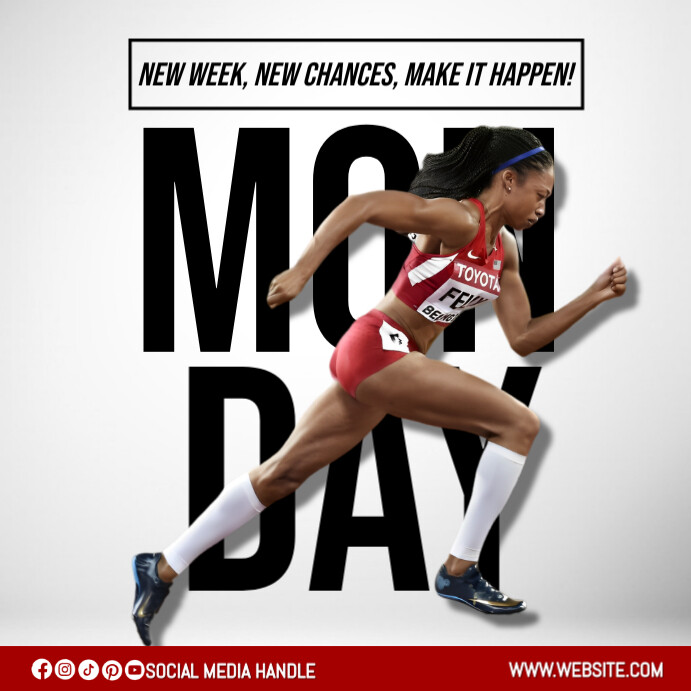 Copy of White Professional It's Monday Instagram Post | PosterMyWall