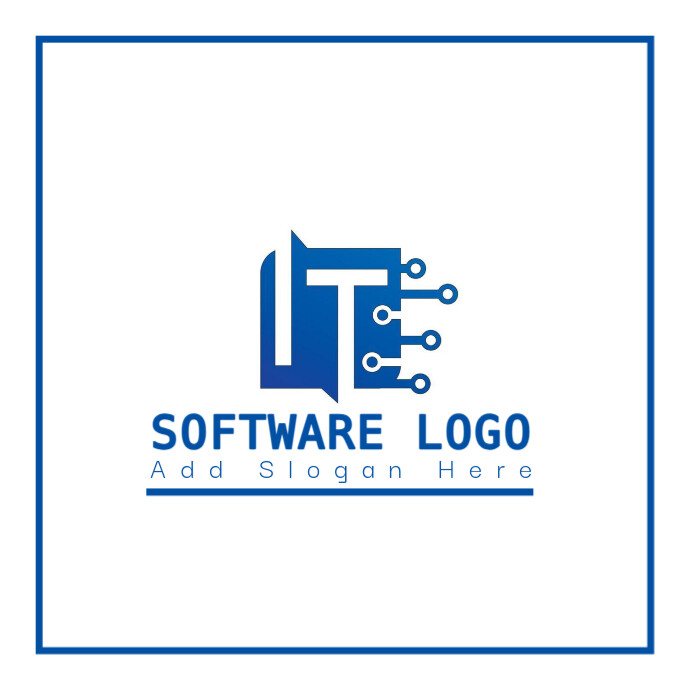 Plantilla de White Professional It Logo, It Logo, Software Logo ...