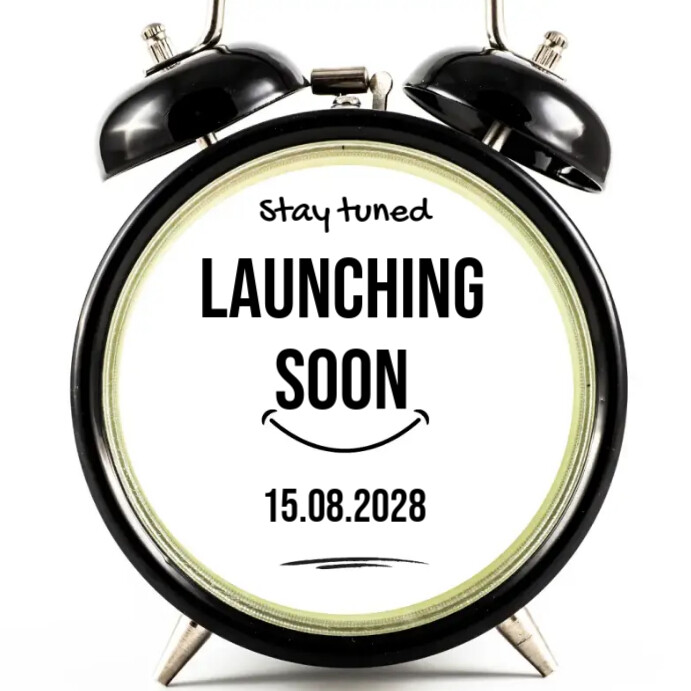 White Professional Launching Soon Instagram Post Template | PosterMyWall