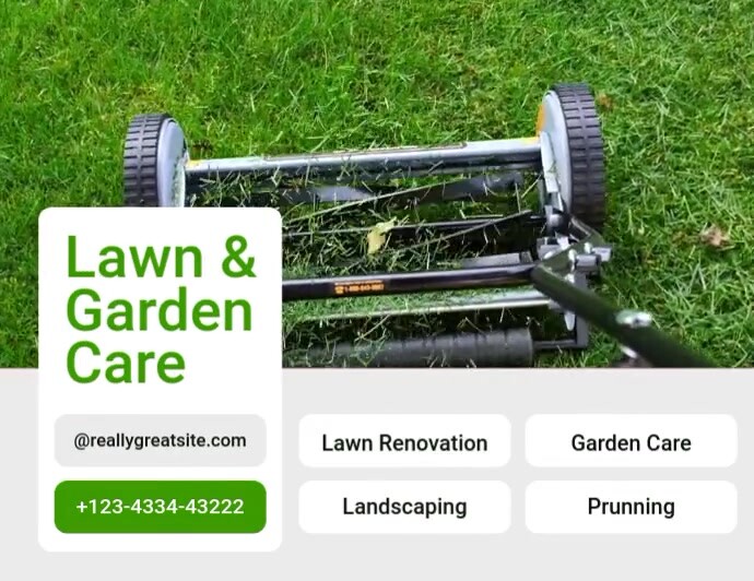 White Professional Lawn & Garden Care Flyer (us Letter) Template ...