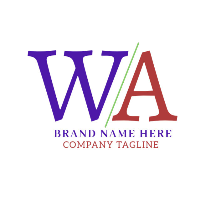 White Professional Logo design Template | PosterMyWall