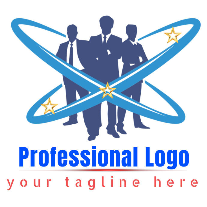 White Professional Logo Template | PosterMyWall