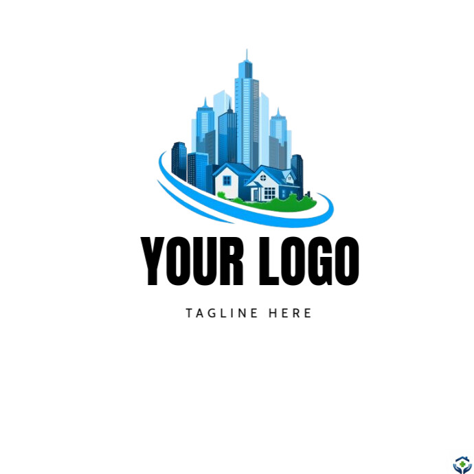 White Professional Logo Logo Template | PosterMyWall