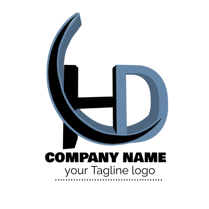 White Professional Logo Template | PosterMyWall