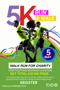 Marathon Flyer Template | PosterMyWall