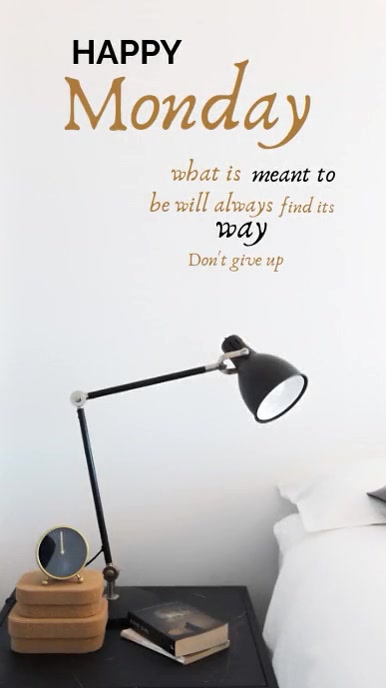 Plantilla de White Professional Monday Quote Digital Disp | PosterMyWall