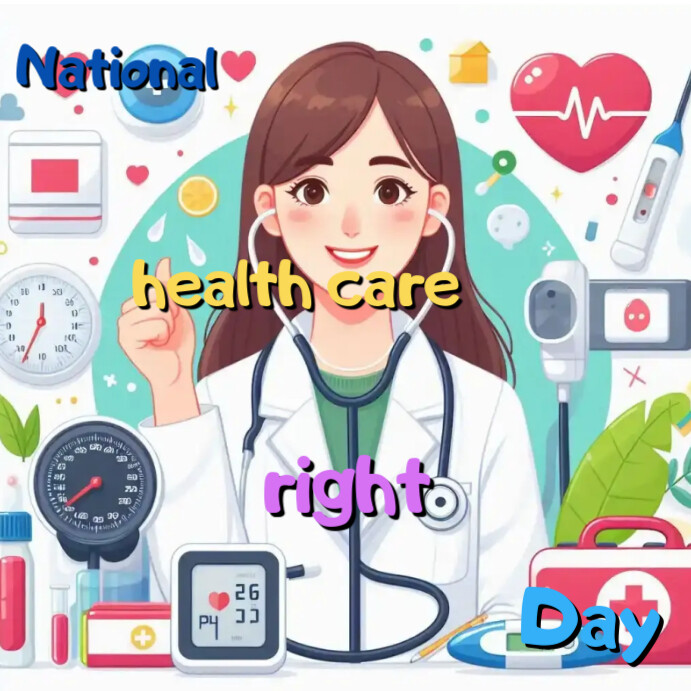 Copy of White Professional National Health Care Right Day Instagram ...