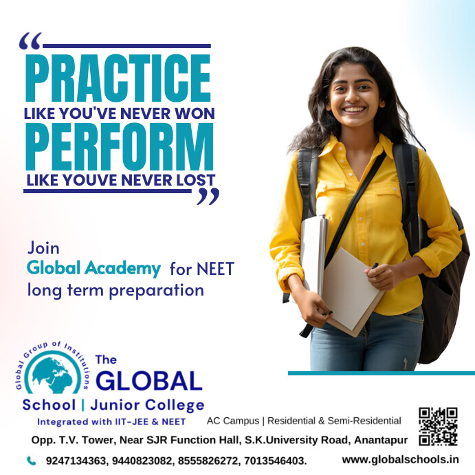 Copy of White Professional Neet Coaching Instagram Po | PosterMyWall