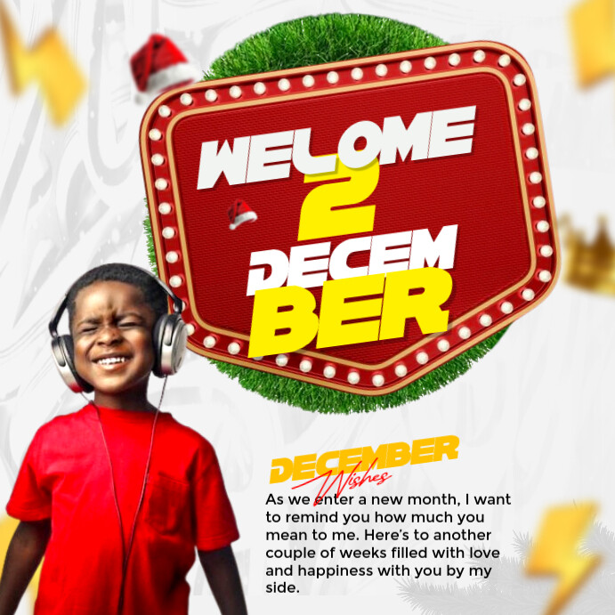 White Professional New Month Instagram Post Template | PosterMyWall