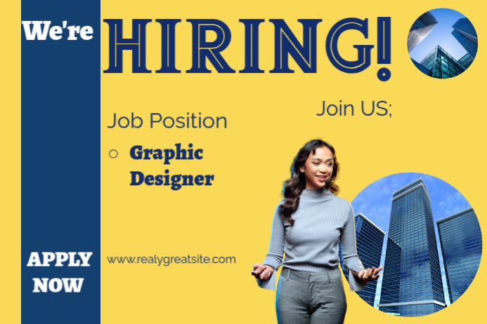 White Professional Now Hirring New Jobs 2027 W2028 2029 2030 Poster ...