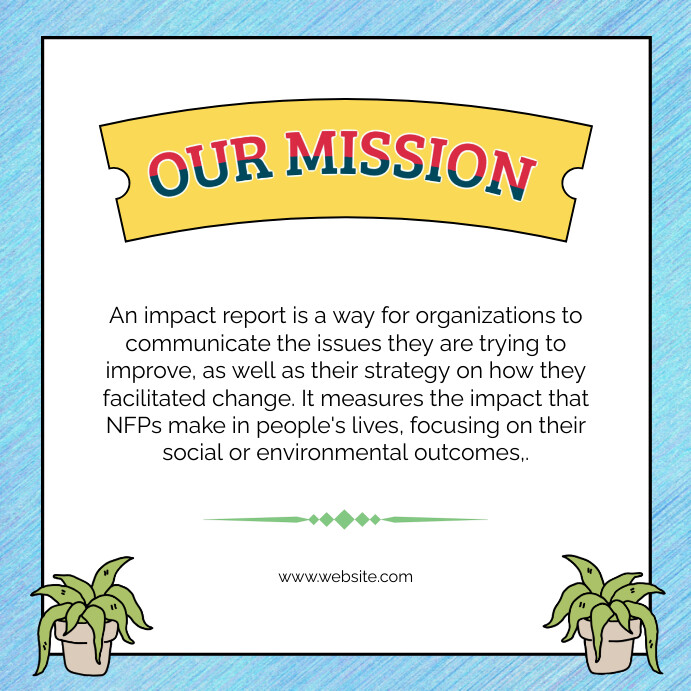 Copy of White Professional Our Mission And Vision Val | PosterMyWall
