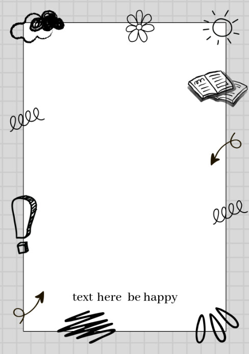 White Professional Paper Background A5 Template | PosterMyWall