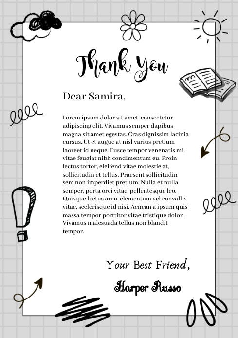 Copy of White Professional Paperwork A4 | PosterMyWall